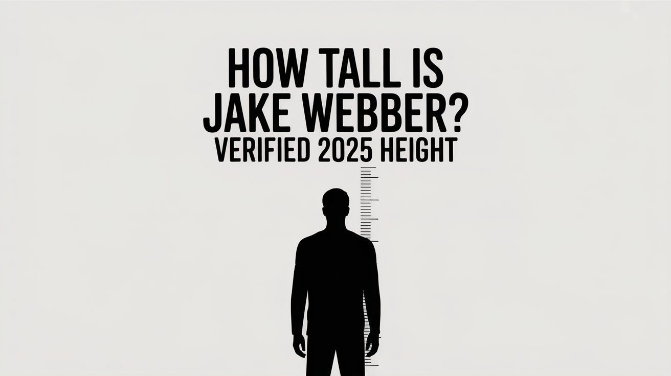 How Tall Is Jake Webber? Verified 2025 Height