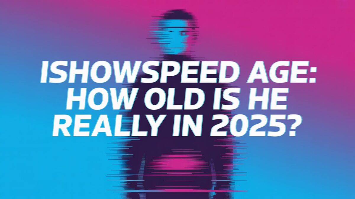 IShowSpeed Age: How Old Is He Really in 2025?