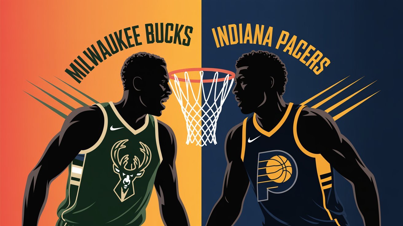 Milwaukee Bucks vs Pacers Match Player Stats