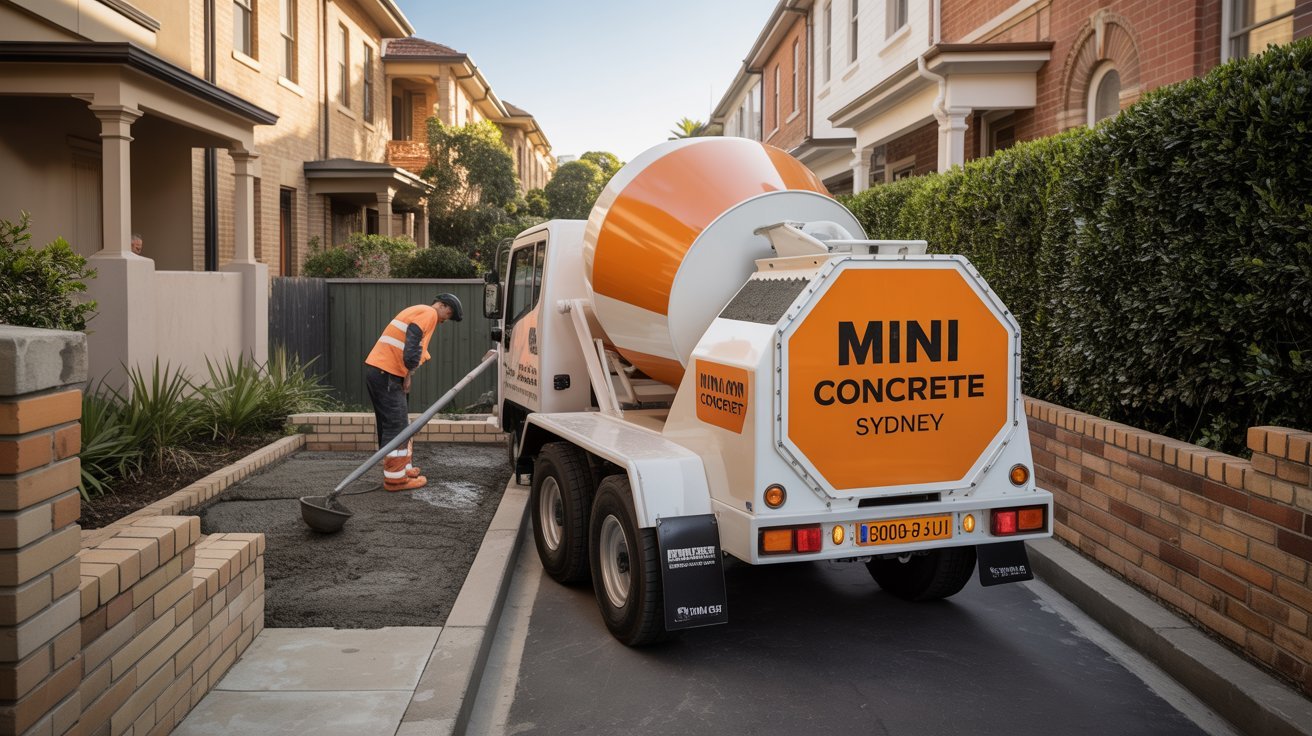 Mini Concrete in Sydney: Big Solutions for Small Projects