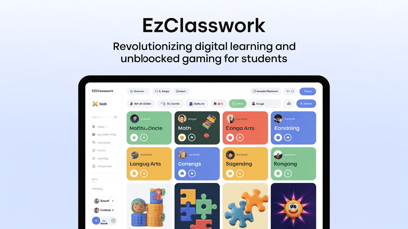 EzClasswork: Revolutionizing Digital Learning and Unblocked Gaming for ...