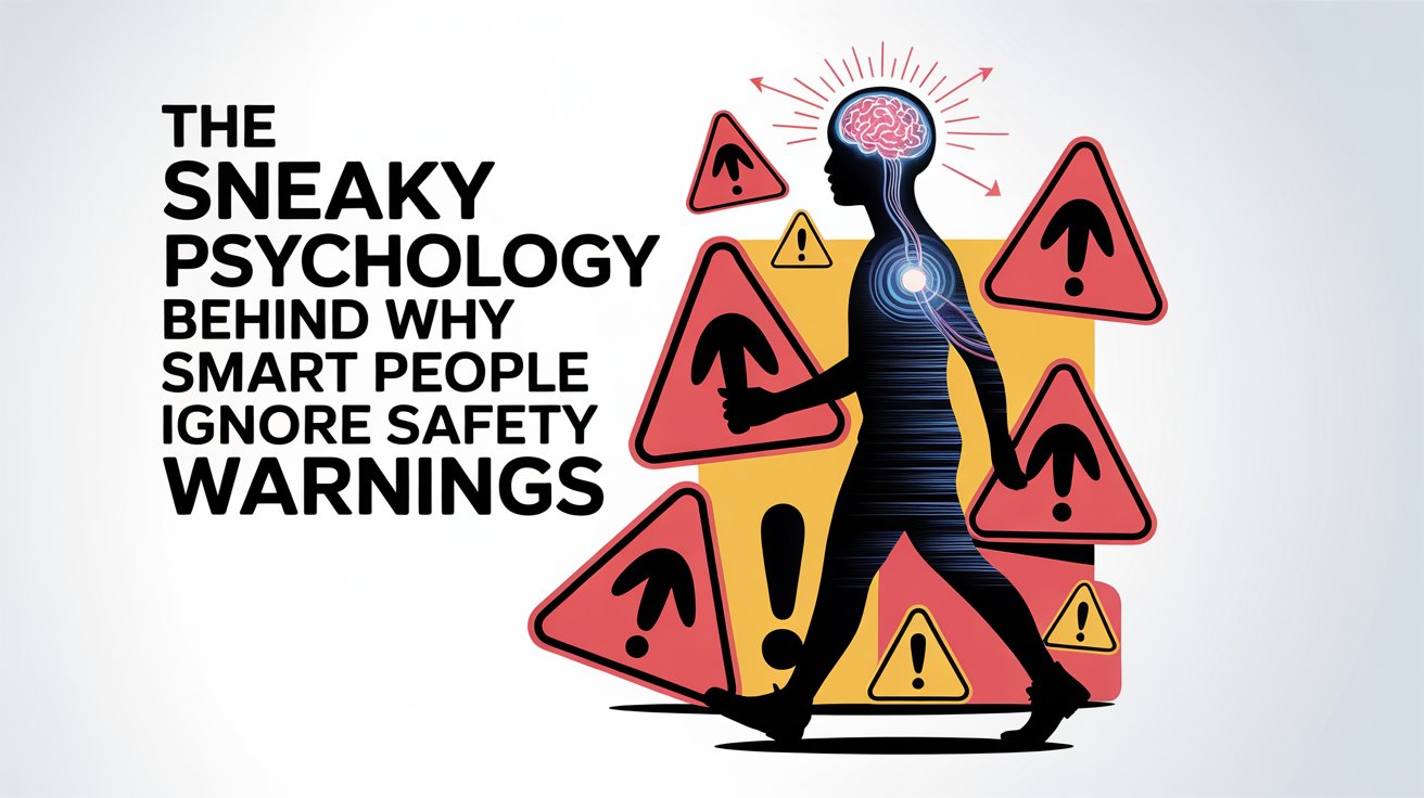 The Sneaky Psychology Behind Why Smart People Ignore Safety Warnings