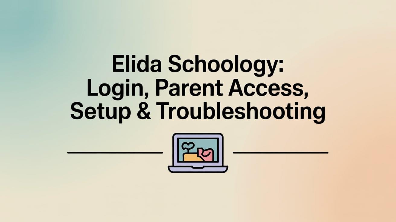 Elida Schoology: Login, Parent Access, Setup & Troubleshooting